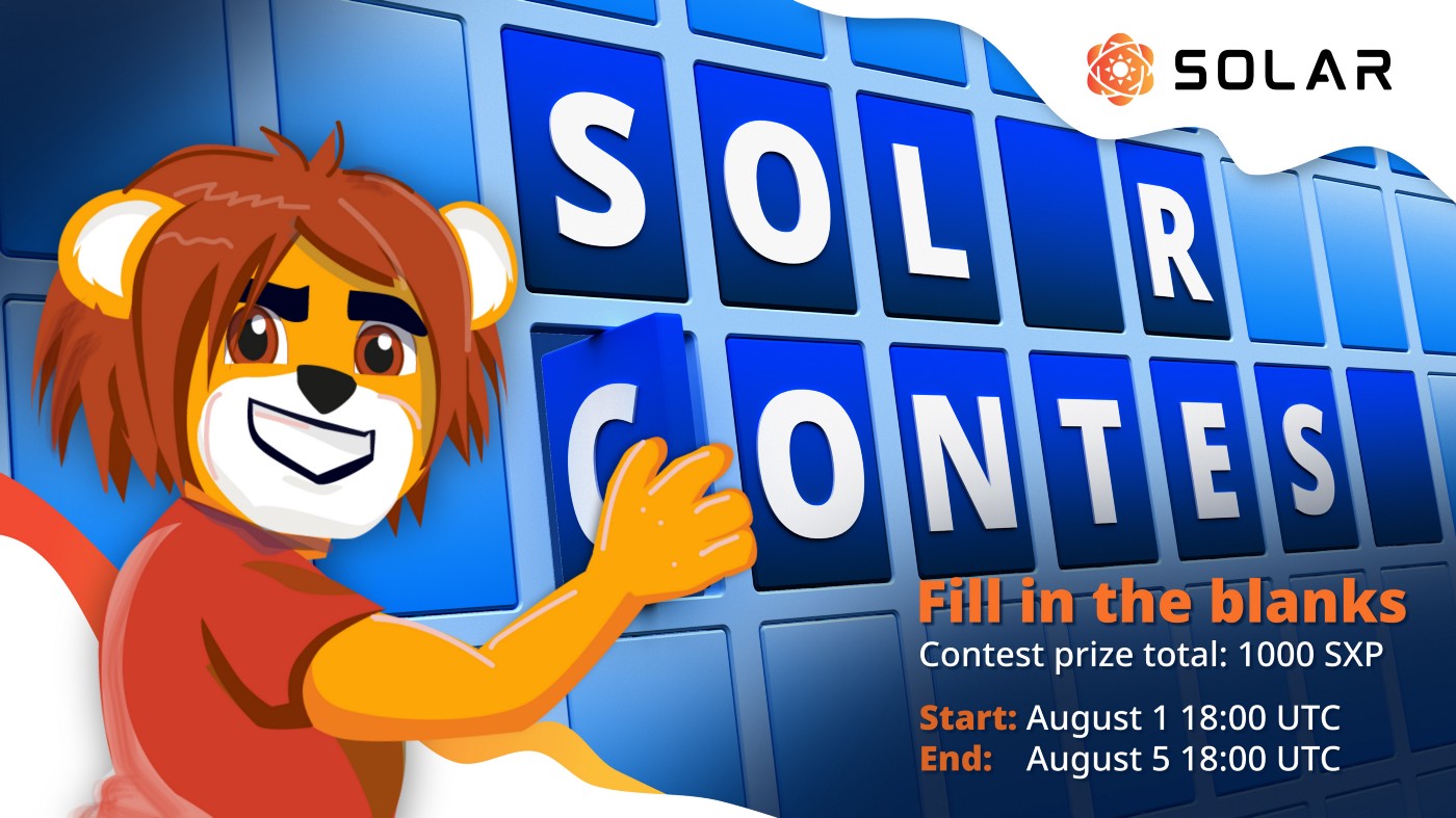 Join Solar’s “Fill in the blanks” contest! - Solar Library