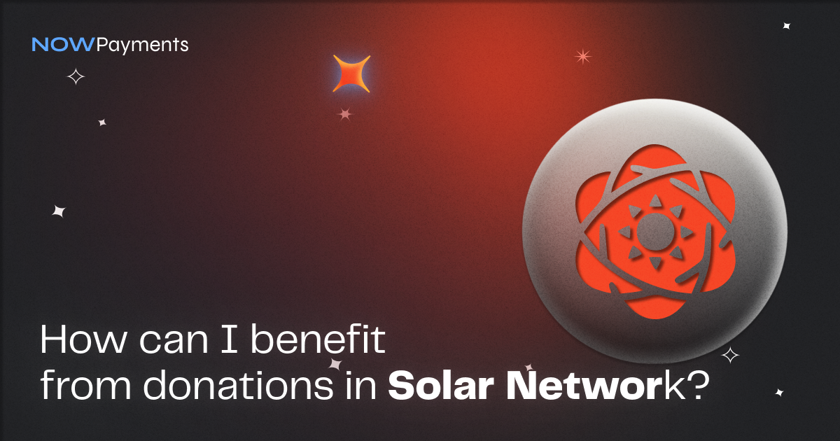 How can I benefit from donations in Solar Network? - Solar Library
