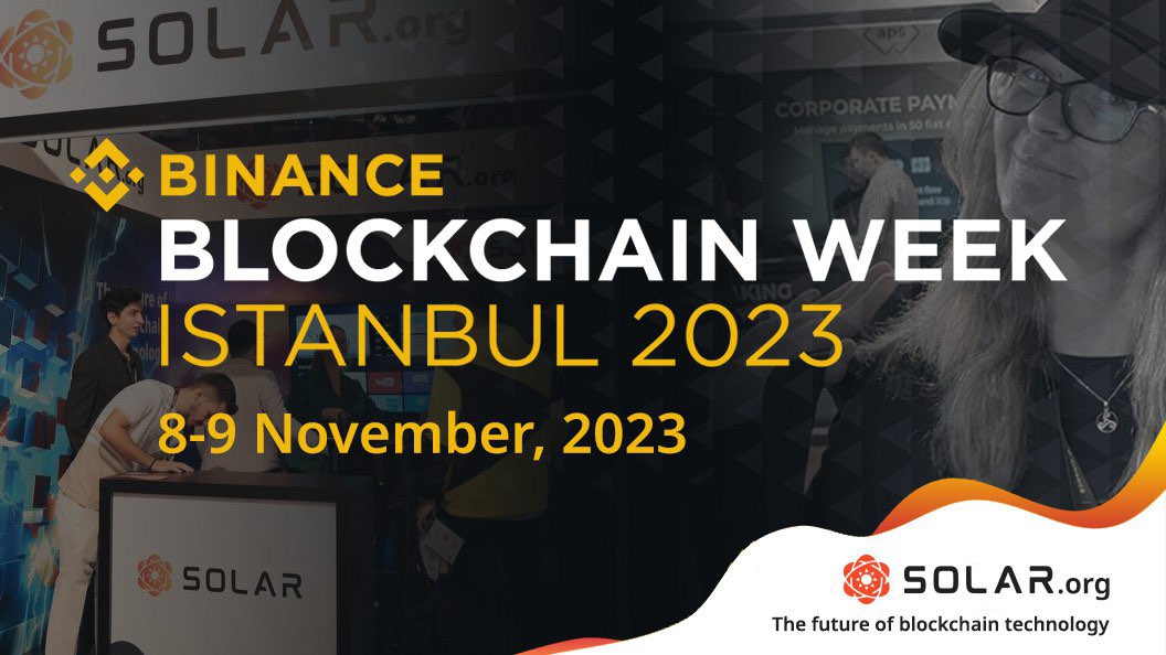 Solar at Binance Blockchain Week - Solar Library